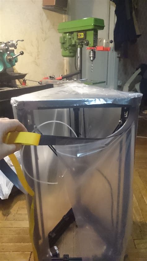 Герметичная камера для Anycubic Kossel-под ABS. Мой способ: дешево и ...