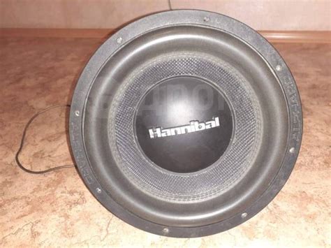 Сабвуферный динамик Alphard Hannibal HL-12S, компонентные, 30,5 x 30,5 ...