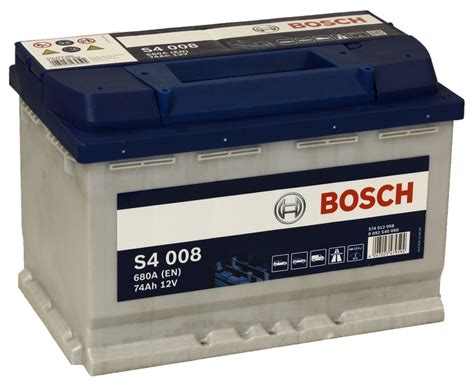 Аккумуляторная батарея BOSCH SILVER S4 008 - Аккумуляторный Дом