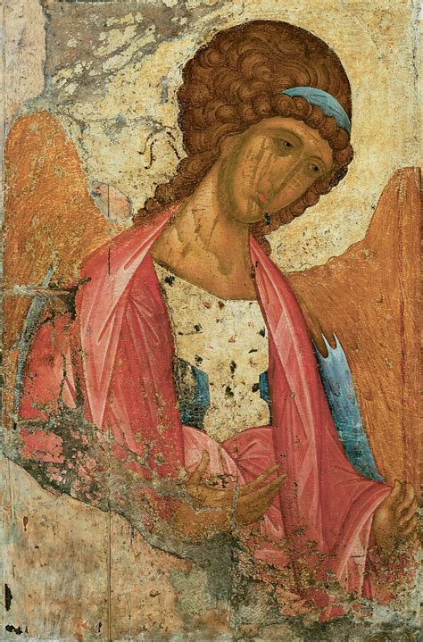 The Archangel Michael by Andrei Rublev Early 14th (1410) 11x15 inch ...