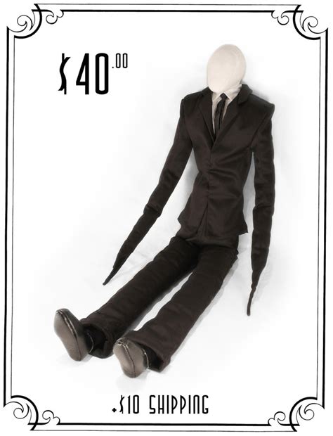 Slender Man: Plush Toy – Kickstarter | Abstract Art Reversted