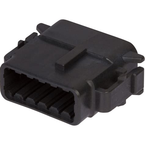 DTM06-12SB | Deutsch DTM 12 Way Black Plug Connector