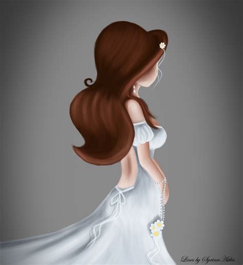 Princess in Blue (lineart colour) by Verithia on DeviantArt