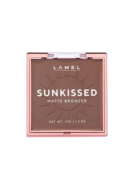 Lamel Пудра бронзер для лица SUNKISSED MATTE BRONZER 401 — купить в ...