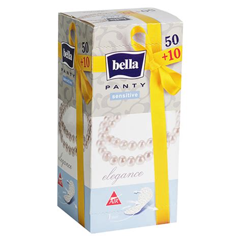 Ежедневные прокладки Bella "Panty Sensitive, Elegance", 50 шт + 10 шт ...