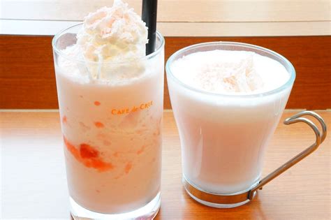 Summary of "Sakura drinks" that feel spring! New Starbucks Frappe ...