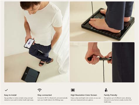Withings - Body Scan Comprehensive Body Analysis Wi-Fi