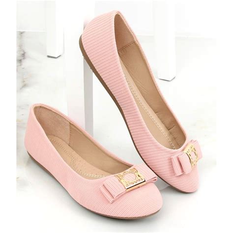 Baleriny damskie różowe JM6675Q Rosa