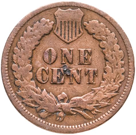 Монета США 1 цент 1890 "Indian Head Cent" стоимостью 411 руб.