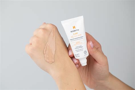 Sesderma C Vit Revitalizing Gel Cream + CC Cream SPF 15 ZESTAW Krem żel ...