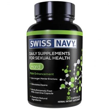Swiss Navy Hard 30 Capsules