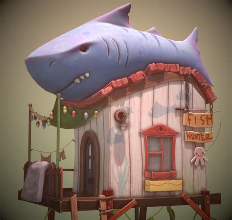 ArtStation - Fish Hunter Environment