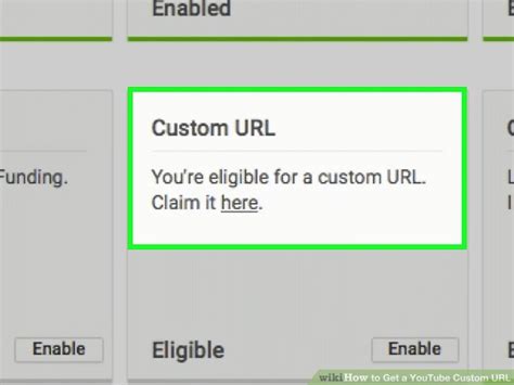 How to Get a YouTube Custom URL: 6 Steps (with Pictures) - wikiHow