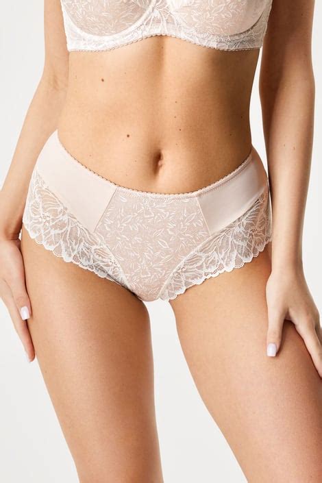 Klassischer Slip Flower mit hohem Bund | Astratex.de