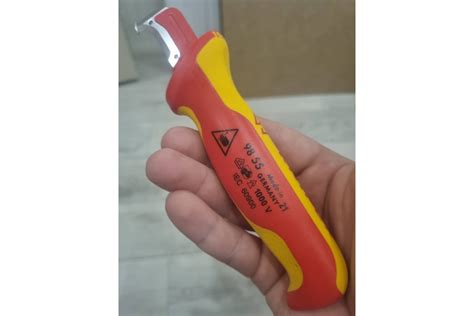 Нож для снятия изоляции с пяткой KNIPEX KN-9855 - выгодная цена, отзывы ...