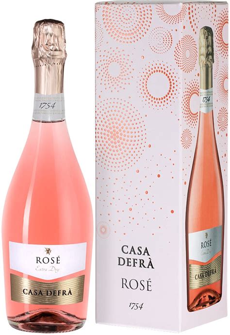 Игристое вино Casa Defra, Prosecco DOC Rose, gift box – Винотека Cultura