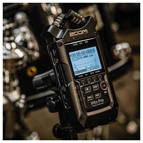 Zoom H4n Pro Handy-optager, Sort | Gear4music