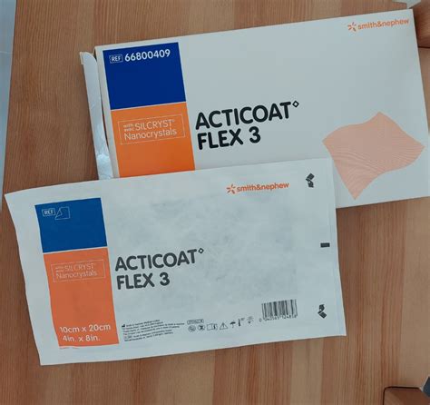 Acticoat flex 3, Health & Nutrition, Medical Supplies & Tools on Carousell