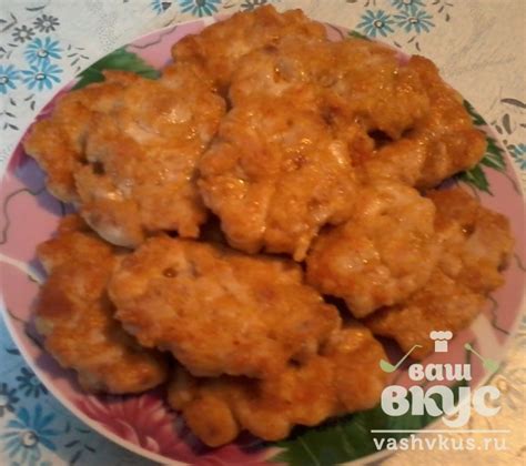 Куриные оладьи (рецепт с пошаговыми фото) - ВашВкус