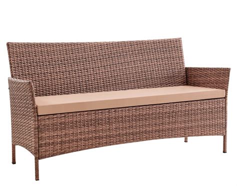 Диван 3-х местный из искусственного ротанга Киото диван-3 (Kioto sofa-3 ...