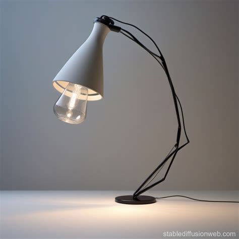 Bionic Geometry in Lamp Design | Stable Diffusion Online