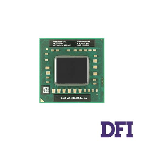 Процессор AMD A8-3520M (Liano, Quad Core, 1.6-2.5Ghz, 4Mb L2, TDP 35W ...