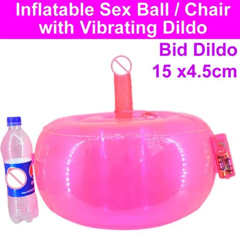 Hands free Sex Chair with Vibraing Dildo Vibrator for women inflatable ...