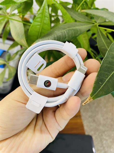 Cáp Type C - Lightning 1m zin Apple Trắng