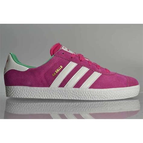 Adidas Originals Gazelle Juniors Pink/White | Natterjacks
