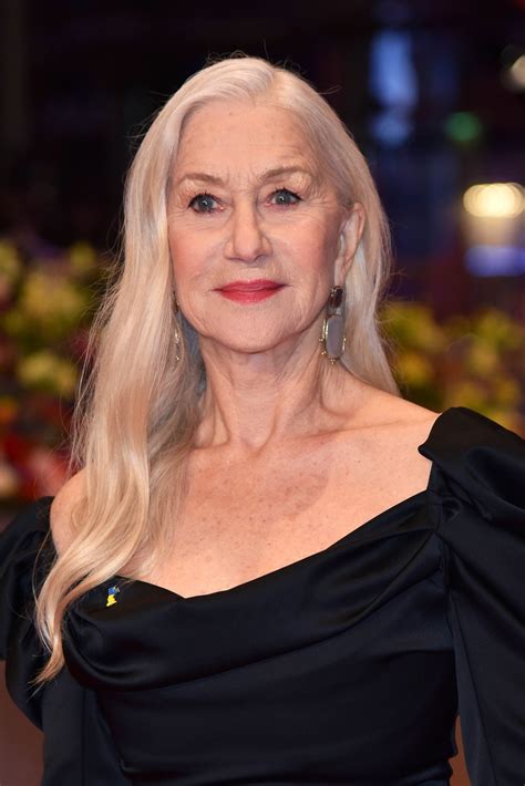 Helen Mirren’s long silver waves make her the most refreshing presence ...