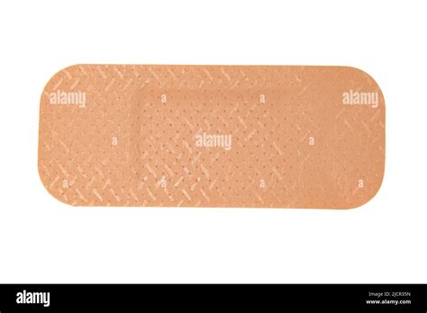 Medical big elastic plaster isolated on the white background Stock ...