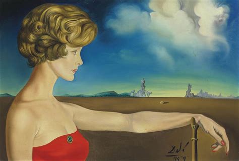 Salvador Dali - Young Woman in a Landscape [1959] | Salvador dali, Dali ...