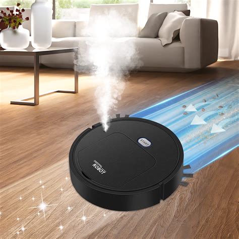 2024 Upgrade Robot Vacuum Cleaner Strong Suction Slim Robotic Vacuum ...