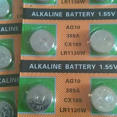 20 штук AG10 LR1130 1130 SR1130 389A LR54 L1131 389A 1,55 v-образная ...