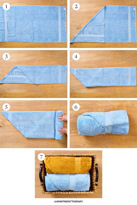 The Trick to Folding Hotel-Quality Towels (It Works Every Time!) | How to fold towels, Folding ...