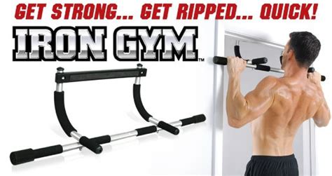 Турник-тренажер в дверной проем Iron Gym