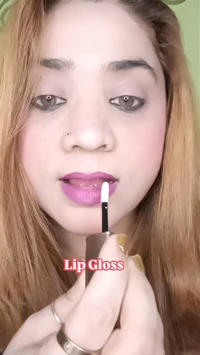 Lipstick Hack 🌸 Matte Lipstick into Glossy - YouTube