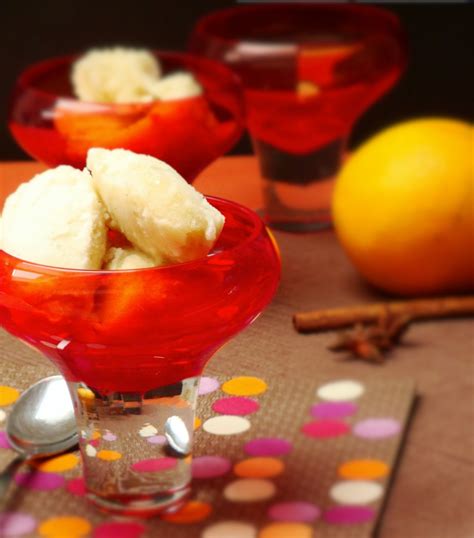 Les cahiers gourmands: Sorbet à l'orange et aux épices