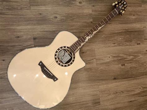 Made in Korea ,全單板 ，crafter ML G-1000ce電木結他 Electric acoustic guitar ...
