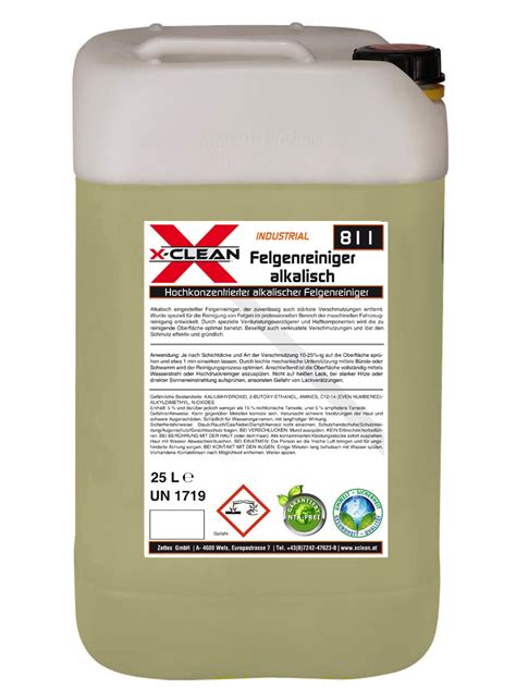 Felgenreiniger Alkalisch - XClean - Carwash & Pflege