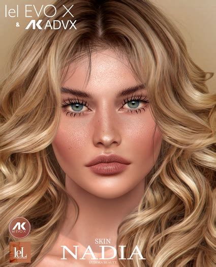 Second Life Marketplace - E.BEAUTY - NADIA SKIN VELOUR - VALLEY ...