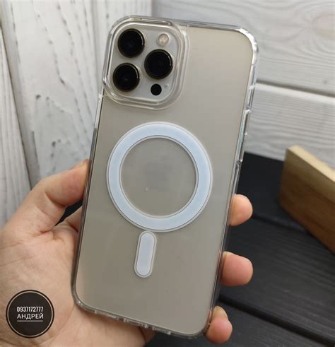 Чехол прозрачный MagSafe Clear Case на iPhone 13 Pro Max/ 13 Pro/ 13: ...