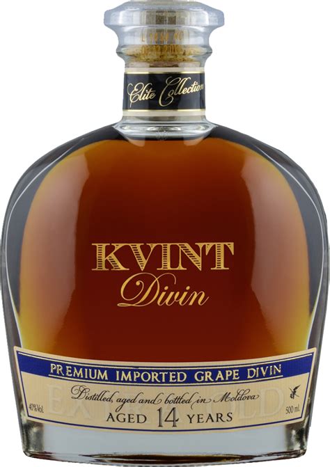 Бренди Kvint, Divin, 14 Years Old, in gift box, 0.5 л. купить бренди в ...