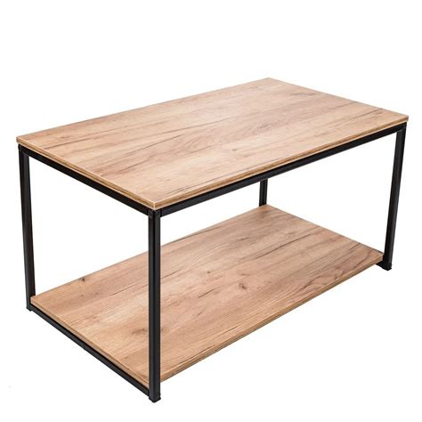 Журнальный столик WOODSTEEL, JS900/500/450, черный купить за 4 699 руб ...