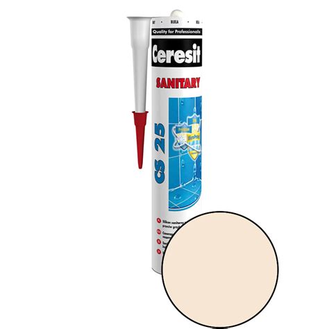 Ceresit CS 25 41 natura sanitární silikon 280 ml | A-keramika