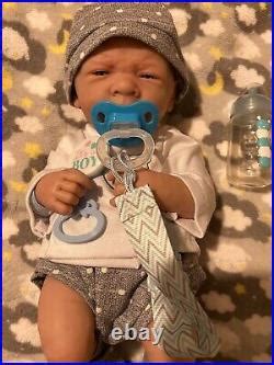 Berenguer LA newborn baby boy 14 Liam anatomically correct | Vinyl Baby ...