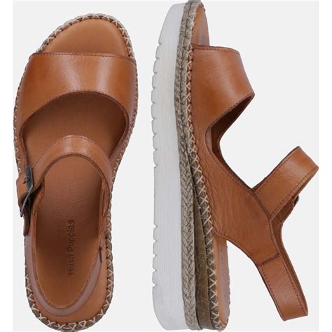 Hush Puppies Stacey Tan Womens Comfortable Sandals 36629-68335