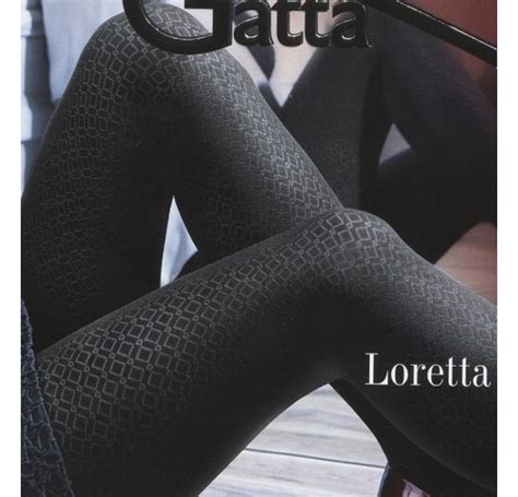 Тёплые колготки с абстрактным рисунком Gatta Loretta №107 Мир колгот.