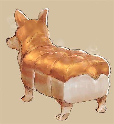 корги :: собака :: батон :: art :: BOW999 :: Anime Artist :: artist ...