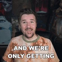 And We'Re Only Getting Started Guys Jimmy Sticker - And we're only getting started guys Jimmy ...